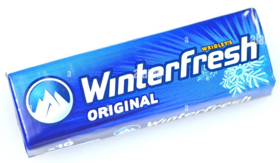 Wrigley's Winterfresh Chewing Gum 5 Sticks 20 Packs Free Shipping | eBay