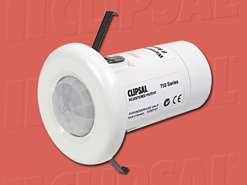 Clipsal 753R-WE 360 Degree PIR Motion Sensor Passive Flush Mount | eBay