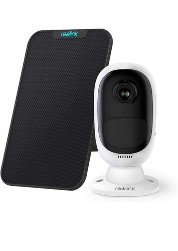 Reolink Wireless Security Camera Solar Powered PIR + Solar Panel | eBay