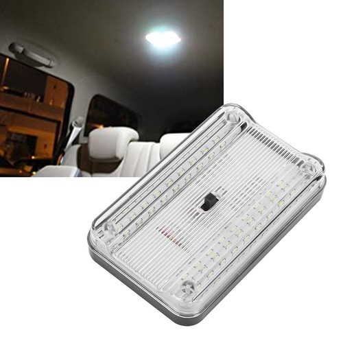 36LED Car Dome Light Auto Reading Lamp Interior Roof Ceiling Light Car ...