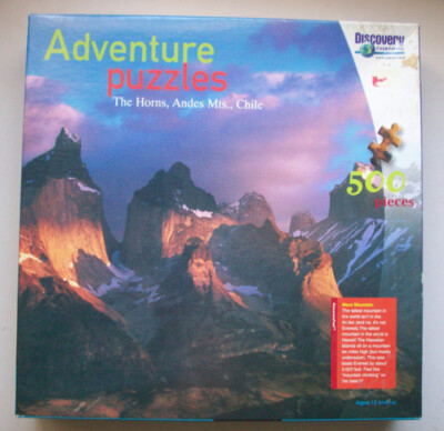 Discovery Channel Adventure Puzzles--The Horns, Andes Mts., Chile | eBay