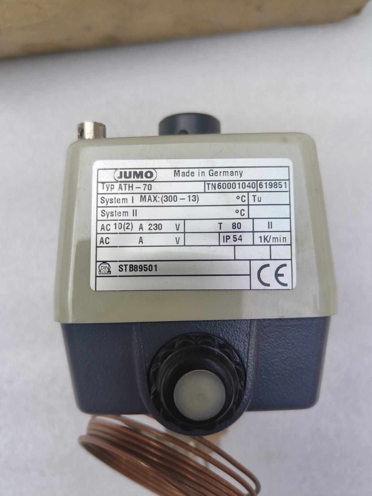 JUMO Typ ATH-70 THERMOSTAT | eBay