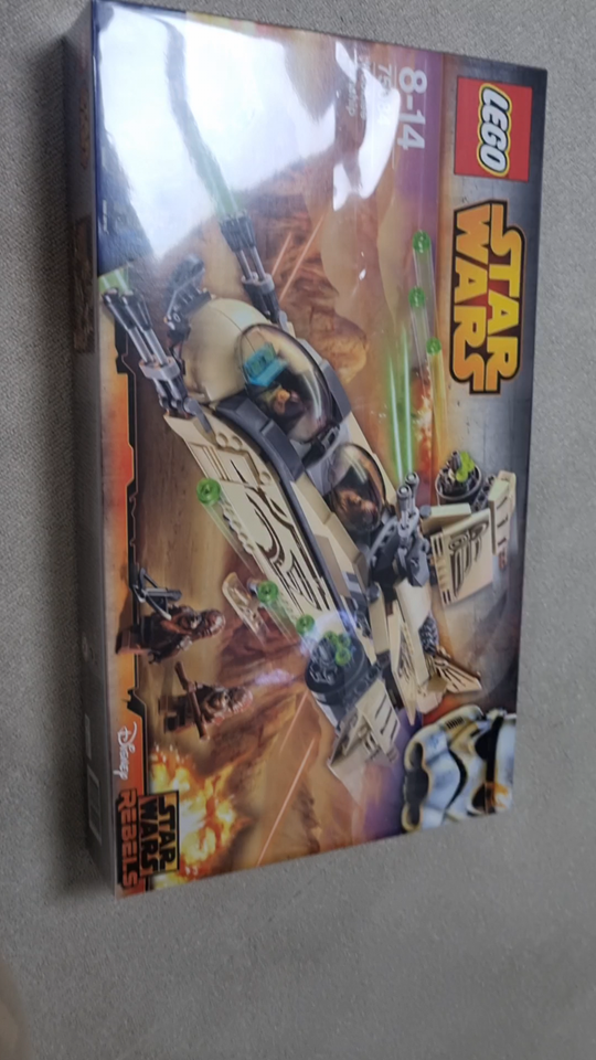 Lego Star Wars 75084 Wookiee Gunship Retired Set New Sealed In Box ...