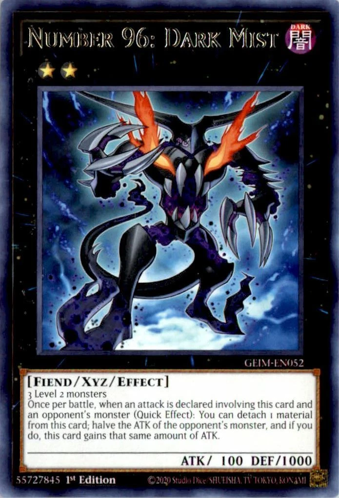 Yugioh Xyz Monsters Number 1