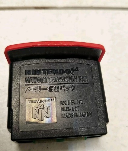 Nintendo 64 Expansion Pak N64 Authentic Official Memory pack | eBay