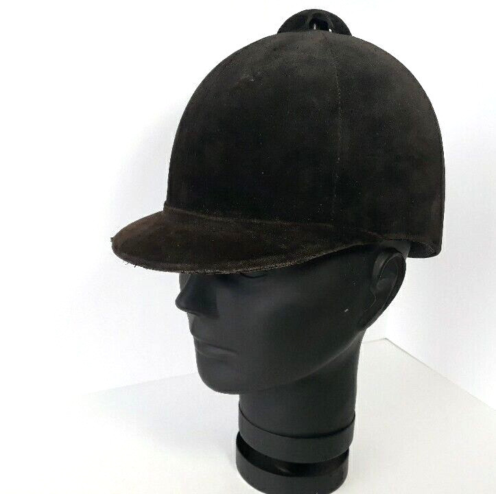 Horse Riding Velvet Equestrian Helmet Hat Hunting Bla… - Gem