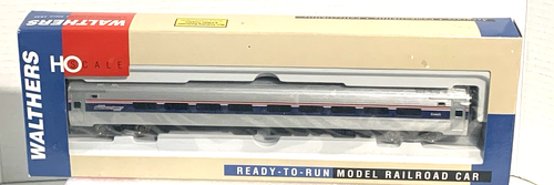 Walthers HO Scale Amtrak 85' Amfleet Coach 932-6005 NIB Beautiful | eBay