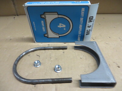 EXHAUST CLAMP 4 INCH NICKSON # 65 new in box 4 inch muffler clamp 4" | eBay
