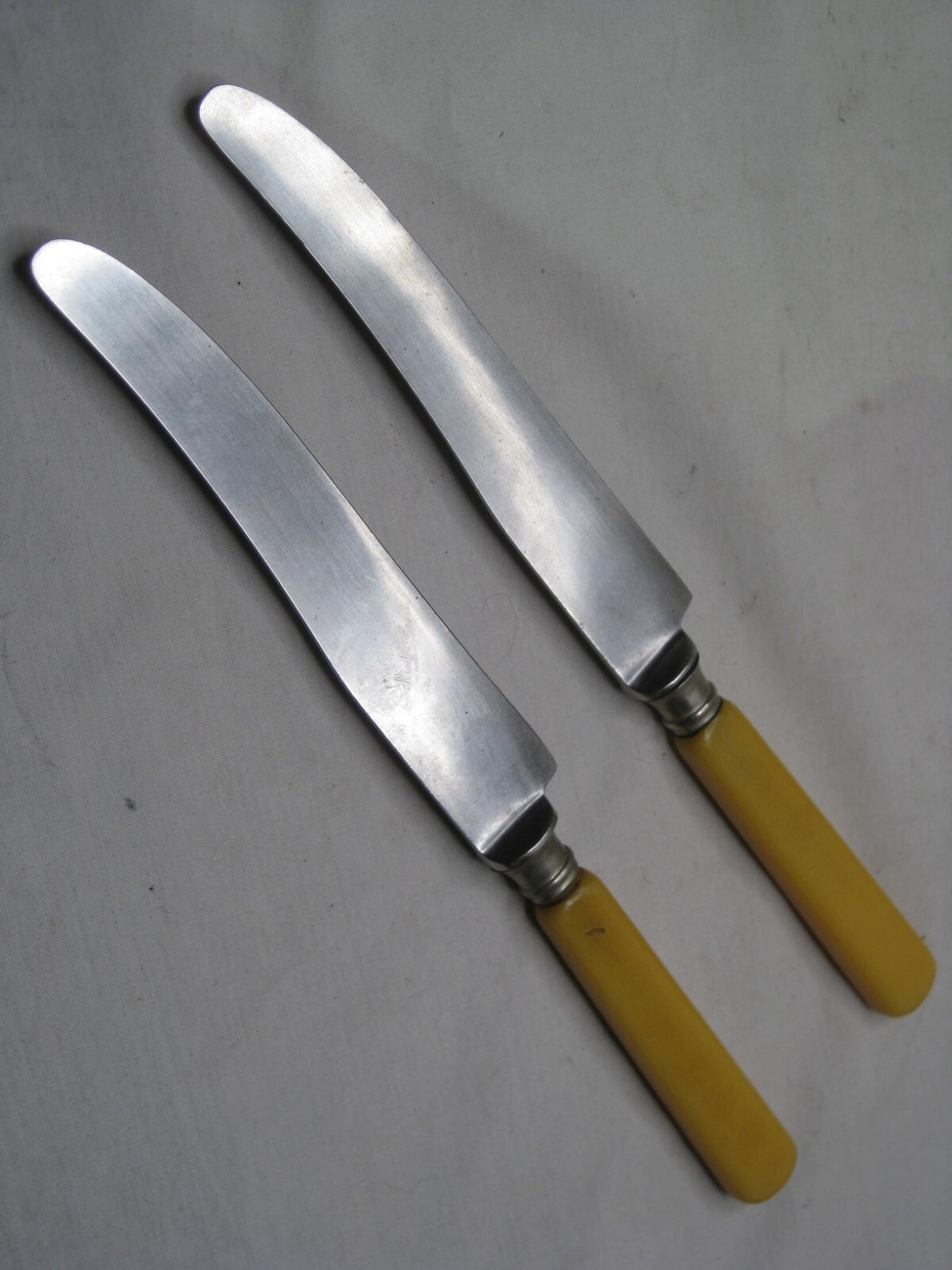 2 vintage antique ED WUSTHOF SOLINGEN ROSTFREI knives Bakelite handle ...