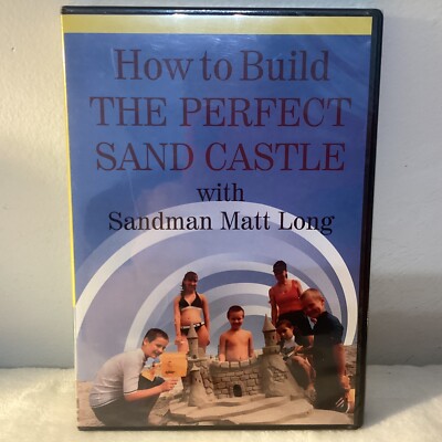 How to Build the Perfect Sand Castle DVD (2005) Sandman Matt Long NEW ...