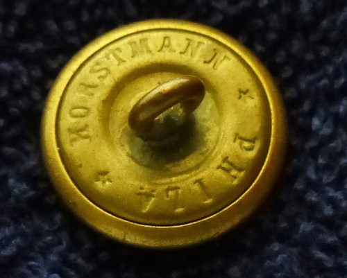 20mm Eagle Shield fatigue uniform dome button Horstmann Philadelphia ...