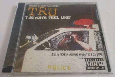 Tru SEALED CD Single I Always Feel Like Master P No Limit Records RARE ...
