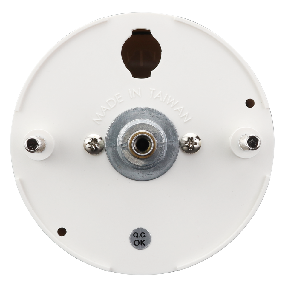 VD Vintage 85mm 3-3/8" Mechanical Speedometer Odometer 140 MPH White ...