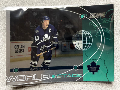 2002-03 Topps Stadium Club Mats Sundin World Stage Card #WS-19 Maple ...