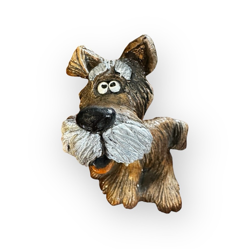 John Raya Beasties Of The Kingdom 1984 Terrier Dog Figurine Sculpture ...