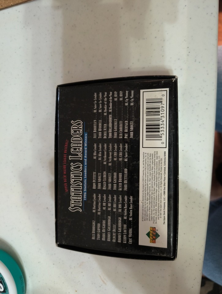 1996 Upper Deck Statistics Leaders Set | eBay