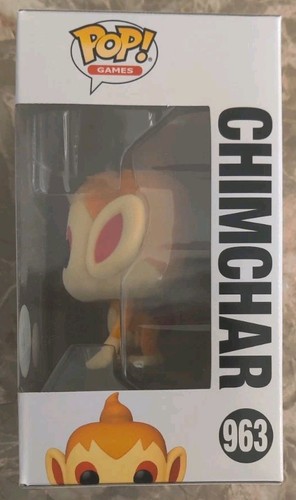 Funko Pop! Pokemon Chimchar Flocked #963 Funko Shop Exclusive IN HAND ...
