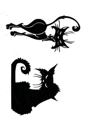 Reusable Groovy Cats Stencil Template - Majestic Jungle Wall Art by ...