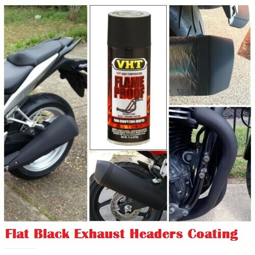VHT Flameproof Coating Flat Black 11 Oz. Aerosol SP102 for sale online ...