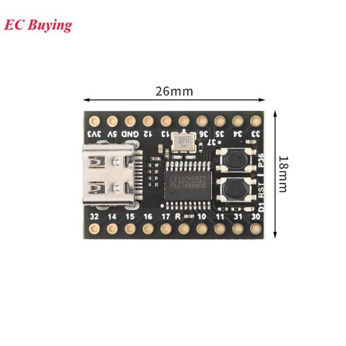 CH552 Mini Core Board Type-C USB Learning Development Module 24MHz ...