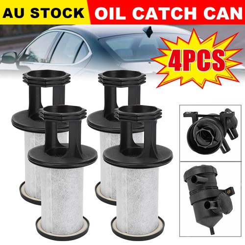 4PCS Oil Catch Can Filter Element Cotton Replacement For ProVent 200 ...