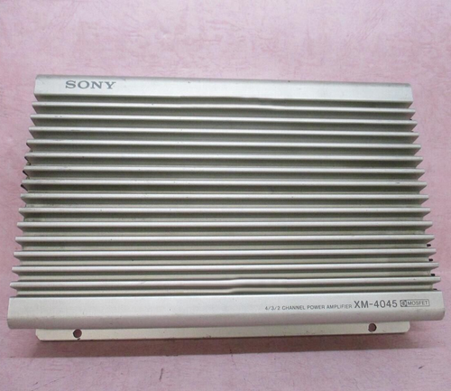 Sony XM-4045 Car Amplifier MOSFET 4/3/2 Channel Power Amp Operation ...