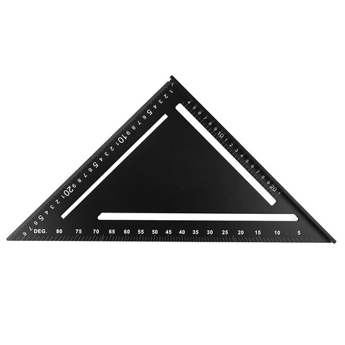 150/300mm Woodworking Aluminum Alloy Triangle Ruler Practical ...