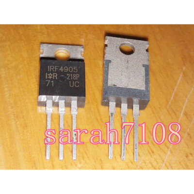 10PCS NEW IRF4905 IRF4905PBF FET-Single Channel/FET 74A/55V/200W TO220 ...