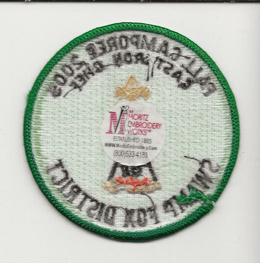 SWAMP FOX DISTRICT / 2005 CAMP o REE patch Cast Iron Chef - Boy Scout ...