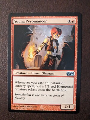 Young Pyromancer - Magic The Gathering MTG Collectible Card game | eBay