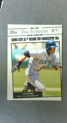 2008 Topps Year in Review #33 Ichiro Suzuki Mariners | eBay