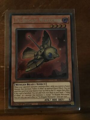 Yugioh Tri-Brigade Mercourier Secret Rare BLTR | eBay