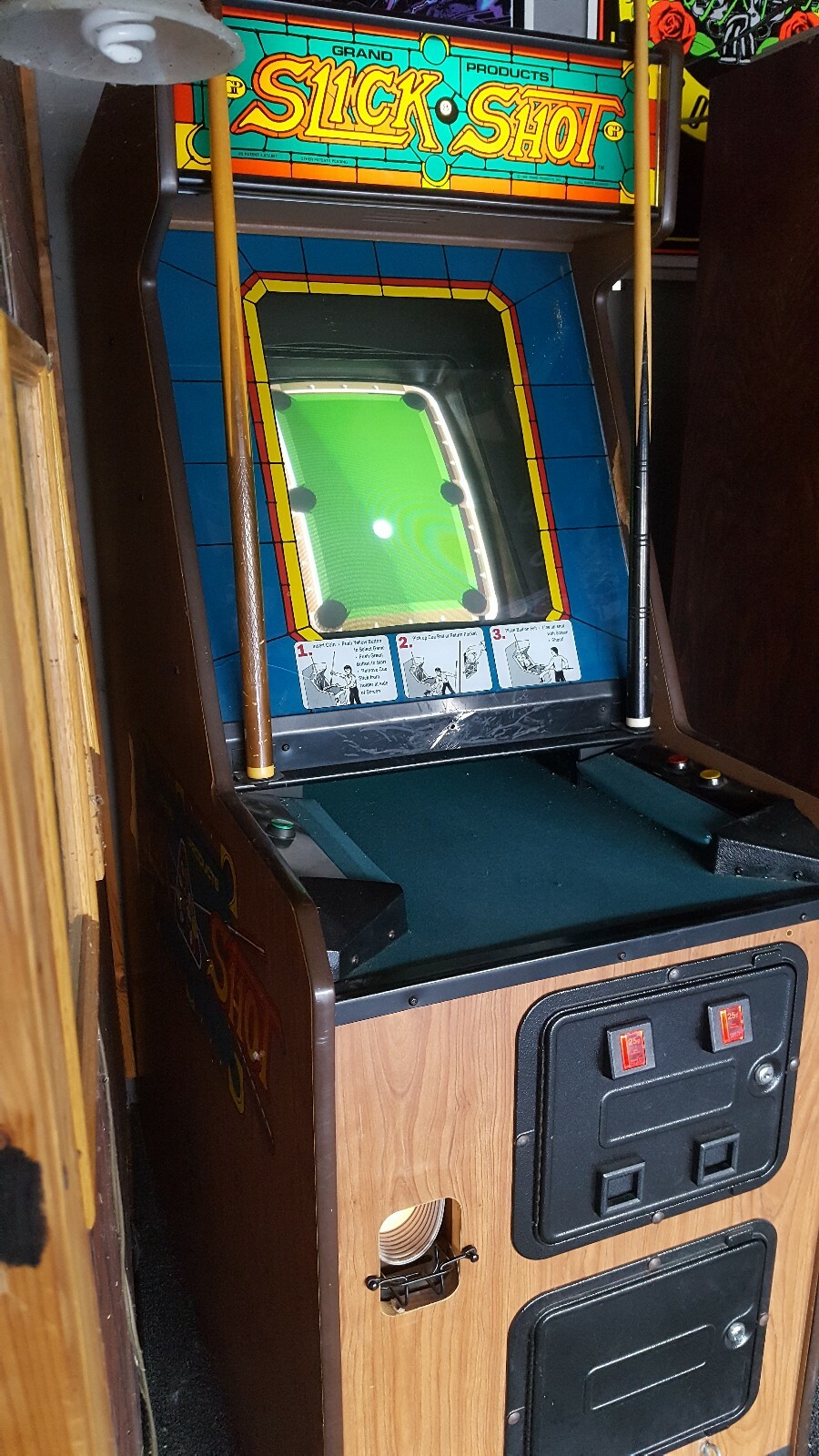 Slick Shot Arcade By Grand Products, original coin op video game ...
