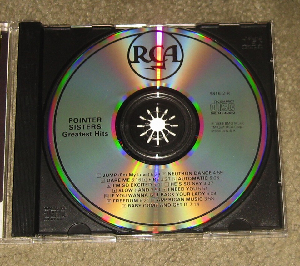 The Pointer Sisters - Greatest Hits (CD, 1989, RCA Records) | eBay
