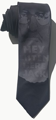 DUCK DYNASTY NEW Black Slim Hillbilly Redneck Approved Men's Neck Tie ...