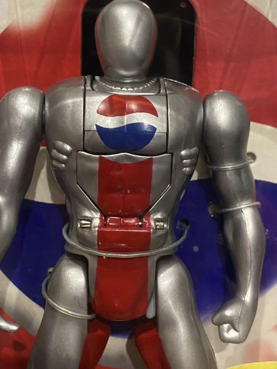 PEPSI MAN Figure PEPSI Head Change Action Figure 1998 PEPSI PEPSI PEPSI ...