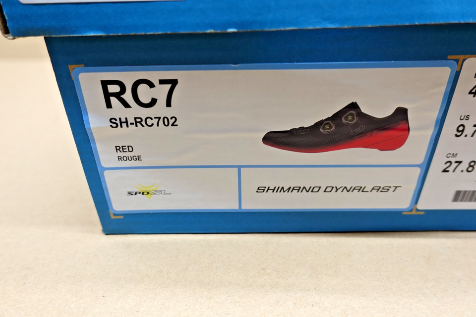 Shimano Dynalast RC7 SPD-SL Road Cycling Shoes EU 43 / 44 / 45 Boxed ...