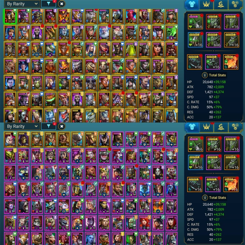 Raid Shadow Legends!107 Legendary!Insane RESOURCES!Gnut,Harima,Tuurvold ...