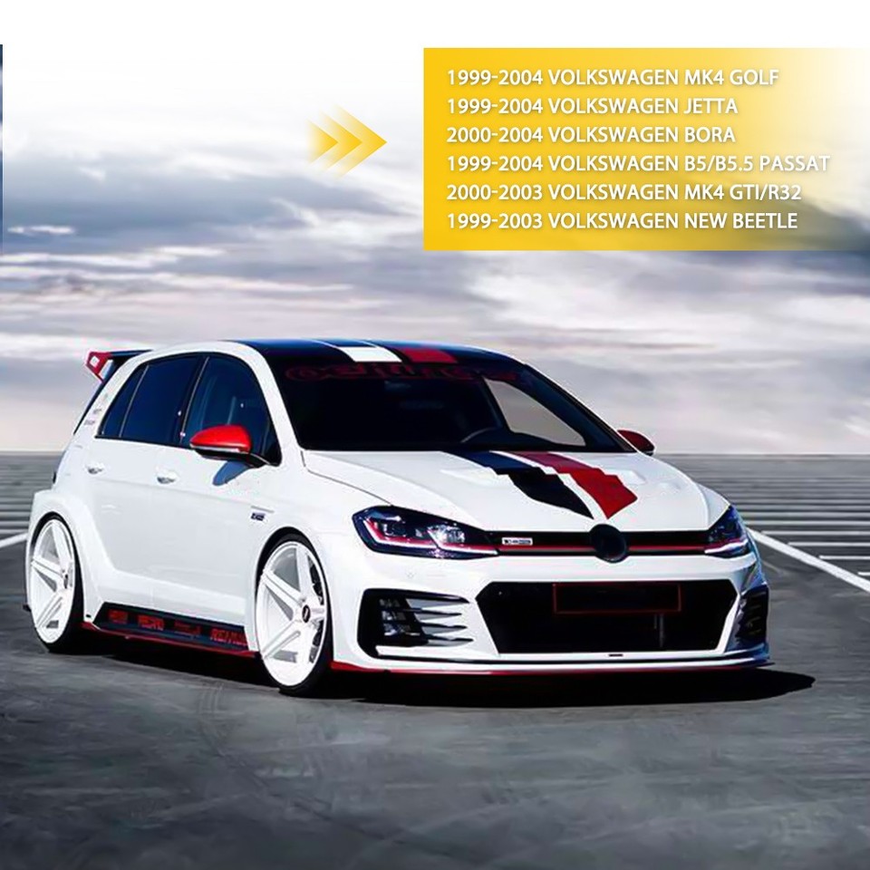 2Pc LED Sequential Side Marker Light Signal For VW MK4 Golf Jetta GTI ...