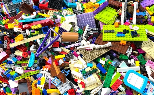 23 Lbs. of Unsorted Bulk LEGO and non-LEGO Bricks, Pieces, and Parts | eBay