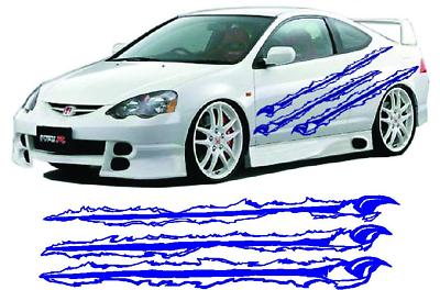 Car Truck Universal side body decal decals graphics ripped Tear Claw ...