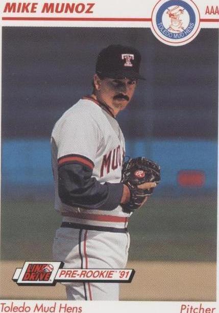 1991 Line Drive Pre-Rookie - AAA Mike Munoz #593 for sale online | eBay