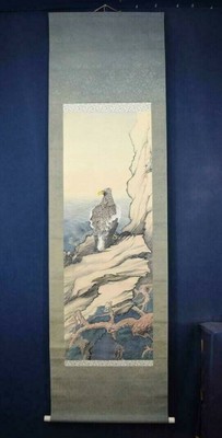 Paintings & Scrolls - Pine Tree Japanese Antique