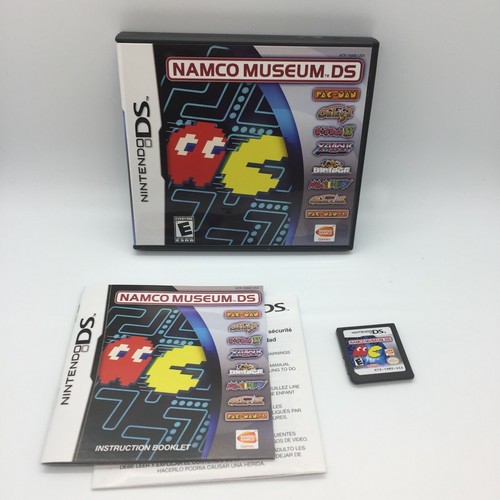 Namco Museum (Nintendo DS 2007) Authentic Pac-Man Galaga Dig Dug CIB ...