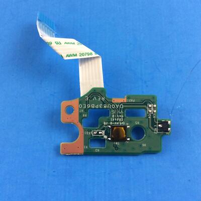 HP Pavilion 15-f272wm Genuine Power Button Board DA0U83PB6E0 w/ Ribbon ...