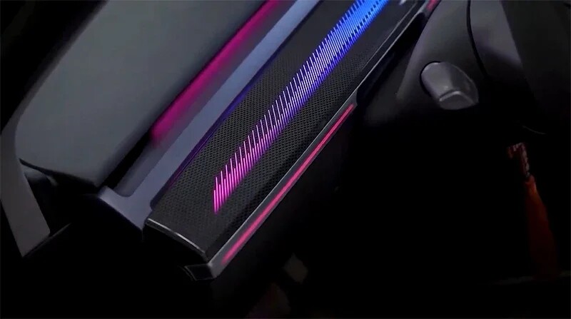 For Tesla Model 3/Y 2021 2022 2023 Dash Door Trim Panel Ambient Light ...