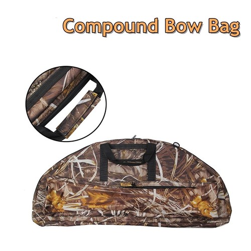 Archery Compound Bow Soft Case Bag 37in Backpack Carry Bag with Arrow ...
