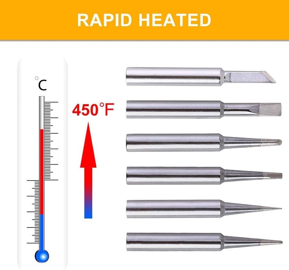 6PCS Soldering Tips for Weller ST Series Tip Replace | eBay