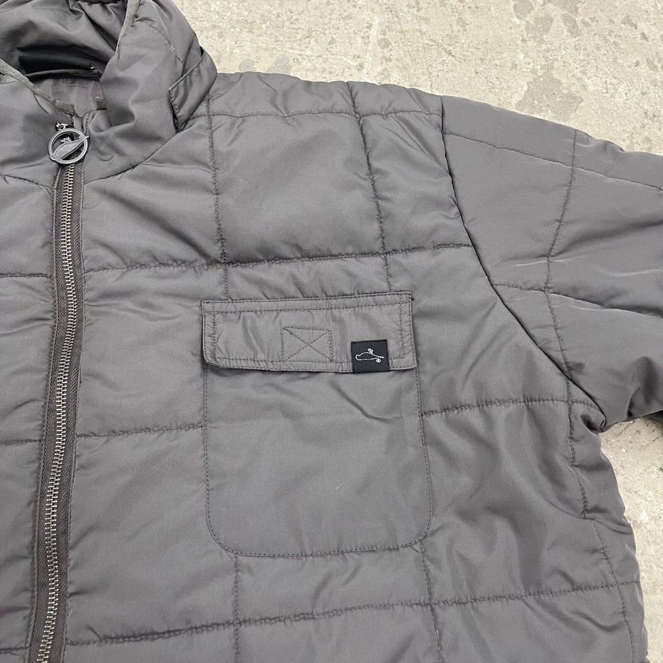 Vintage Atticus Jacket Mens XL Gray Puffer Zip Blink-182 Macbeth Punk ...