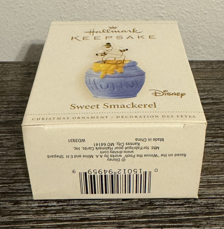Hallmark Winnie the Pooh Keepsake Ornament Sweet Smackerel Hunny Pot ...